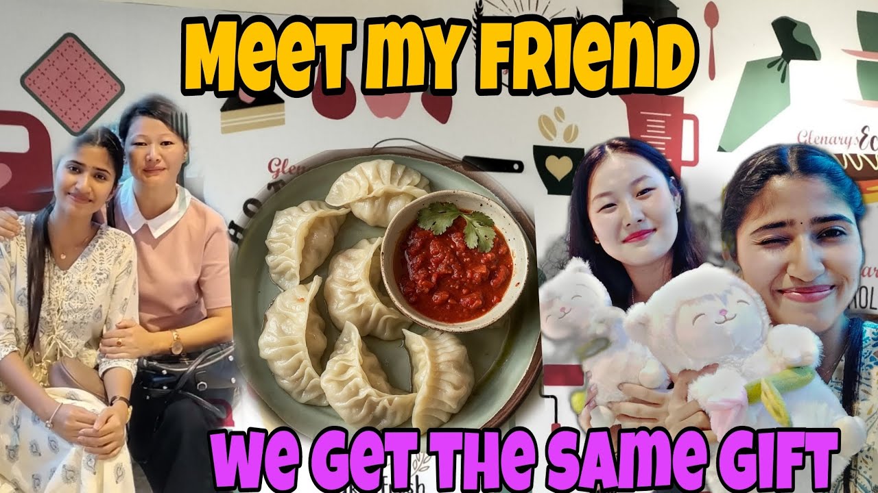 Meet My Friend 💗// We Get The Same Gift 🎁 - YouTube