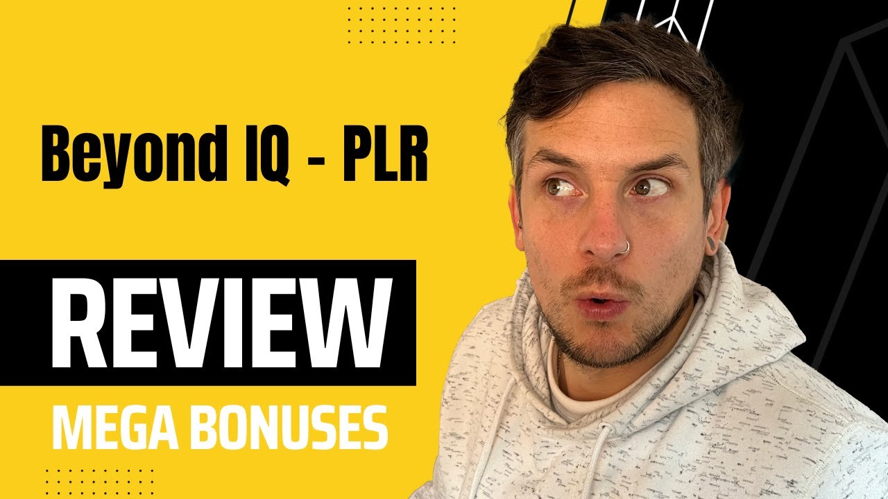 PLR Beyond IQ Review + (Bonus Worth $997) - YouTube
