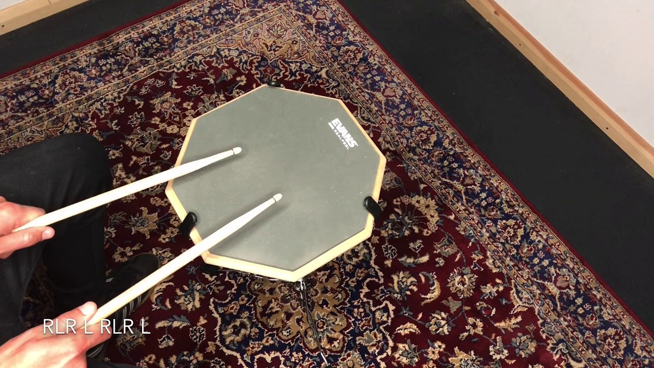 Single Stroke 4 8th Note 1 - YouTube