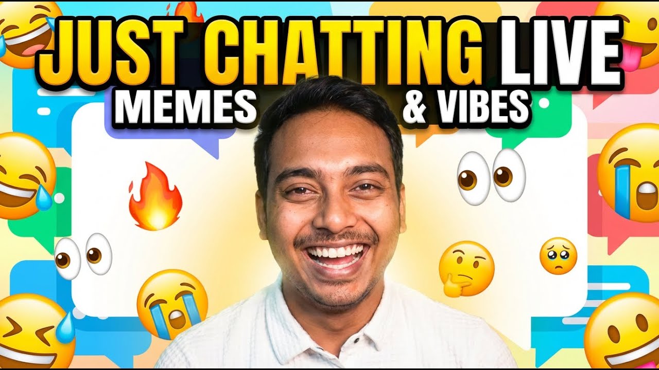 No Gameplay Today 🎮 | Just Chatting & Meme Reactions LIVE | Talking ...