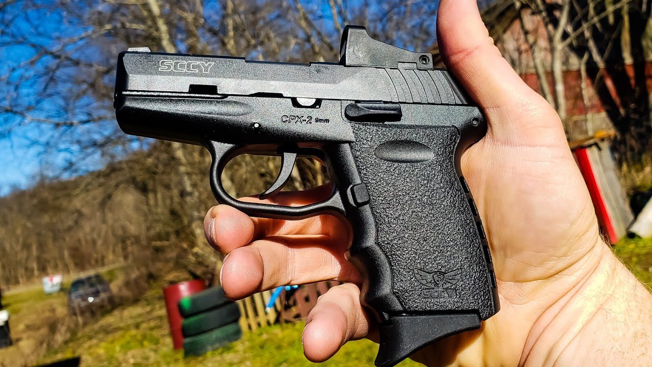 SCCY 9MM at 100 YARDS - YouTube