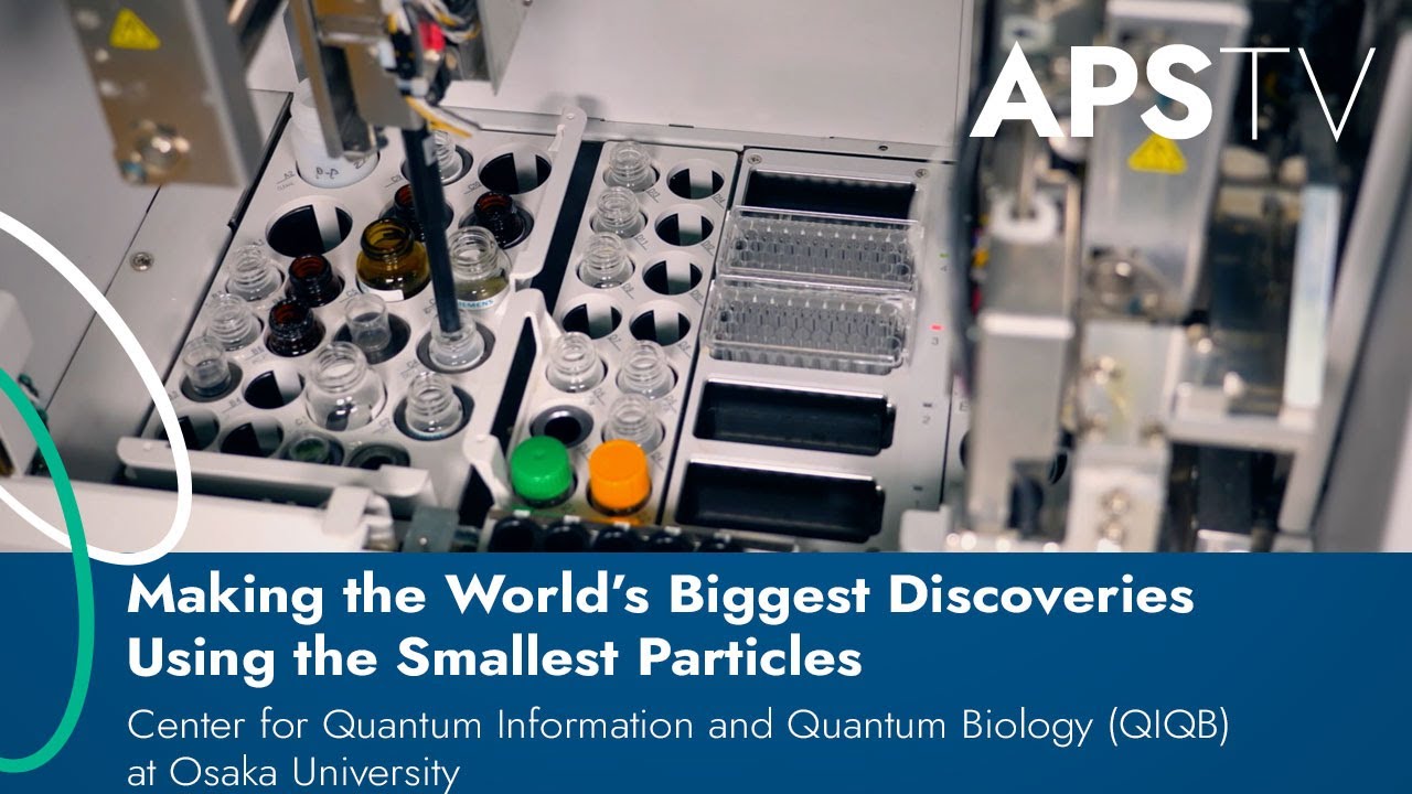Making the World’s Biggest Discoveries Using the Smallest Particles - QIQB at Osaka University ...