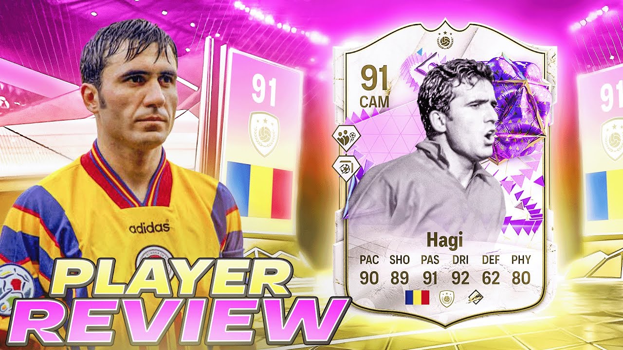 🤯91 ULTIMATE BIRTHDAY ICON HAGI SBC PLAYER REVIEW - EA FC 24 ULTIMATE ...