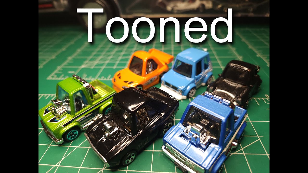 Old Man Diecast racing Hot Wheels Tooned Cars - YouTube