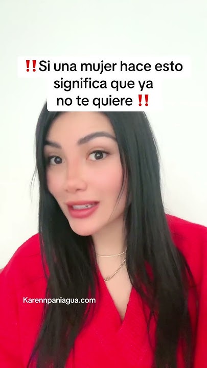 Si una mujer hace esto significa que ya no te quiere #fyp #parati #tipsparahombres # ...