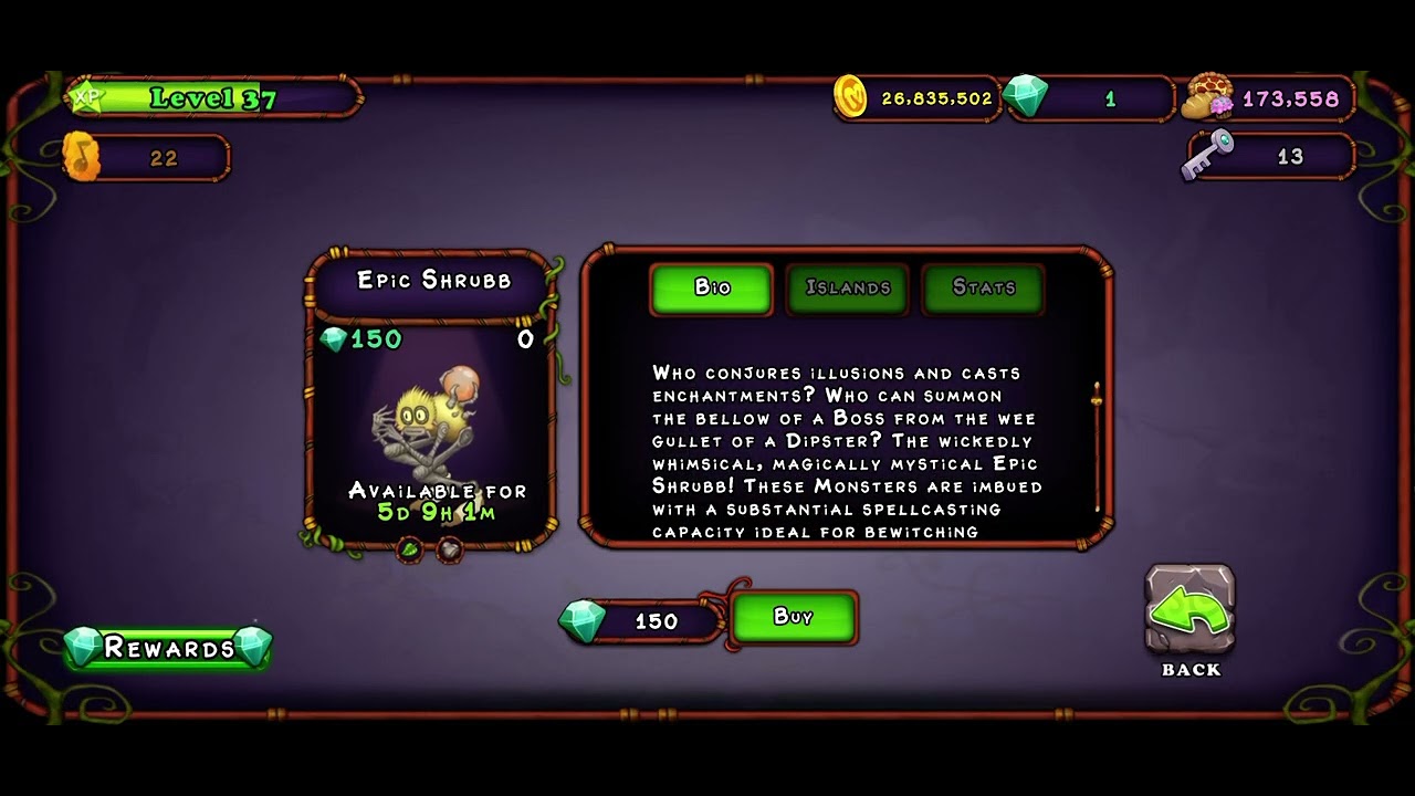 How to breed a epic shurbb in my singing monsters - YouTube