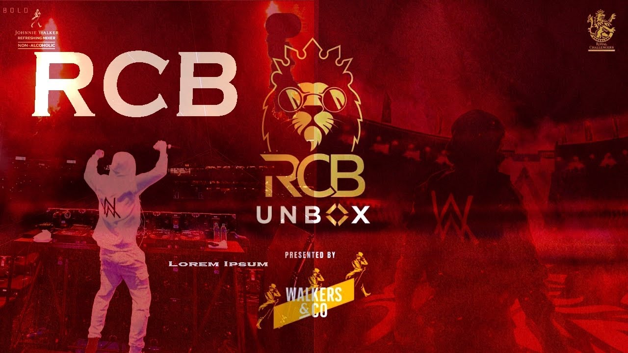 RCB New Song 2024 . Alan walker/Srikar Athreya/Play Bold/ RCB Unbox ...