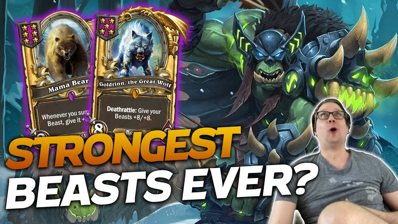 The Absolute STRONGEST BEAST GAME EVER! | Hearthstone Battlegrounds ...