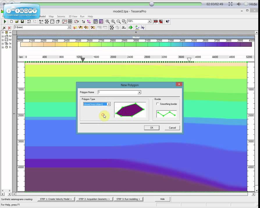 Model Building from Seismic File in Tesseral PRO - YouTube
