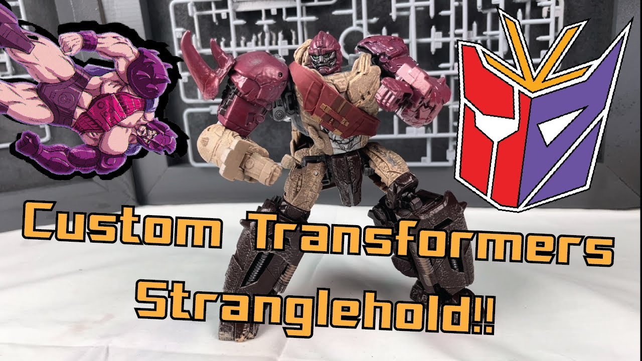 Making the Decepticon Pretender Stranglehold! - YouTube