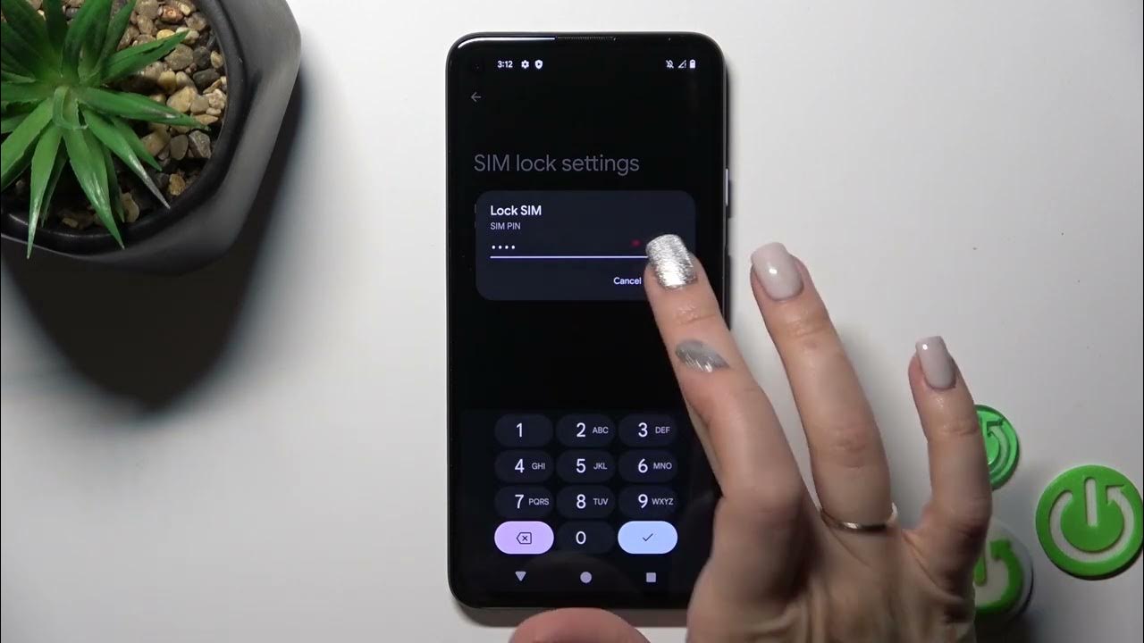 How to Lock SIM Card with SIM PIN on Your Android 14 Phone - YouTube