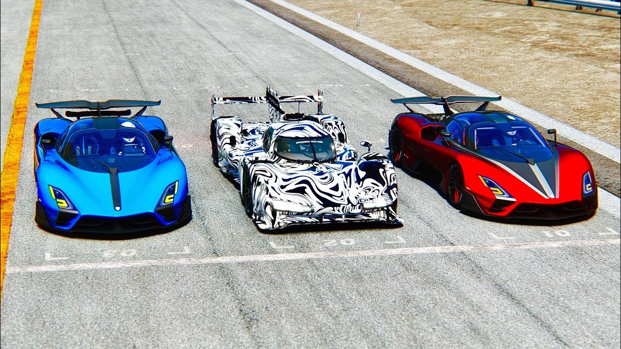 2022 SSC Tuatara Aggressor vs Porsche 963 LMDh 2023 vs 2022 SSC Tuatara ...