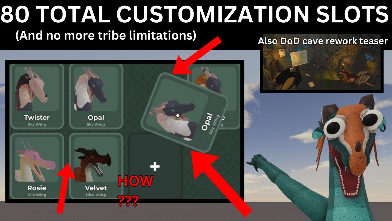 NEW TEASERS - More Slots, Customization Rework, DoD Cave Rework, and ...
