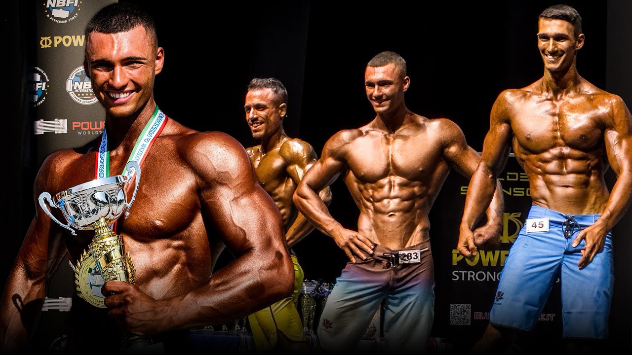 SONO CAMPIONE ITALIANO DI BODYBUILDING - YouTube