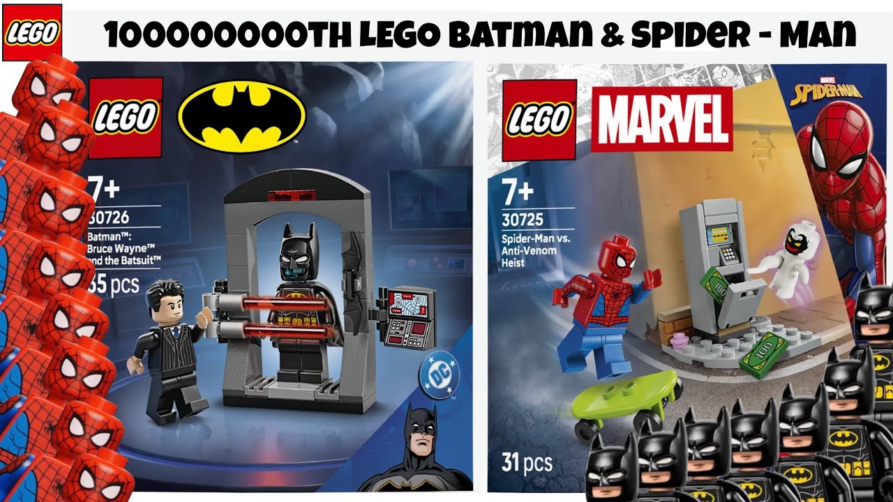 2 LEGO Marvel and DC 2026 Polybags REVEALED — Not much - YouTube