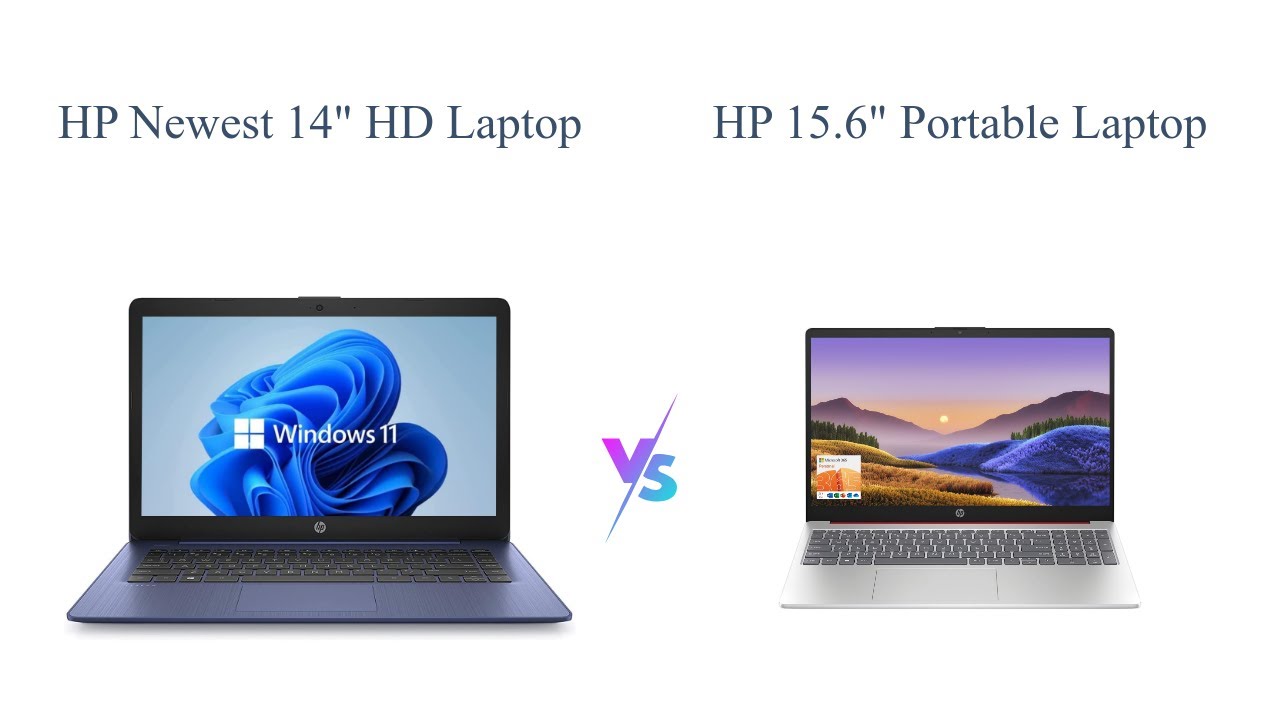 HP 14" vs HP 15.6" Laptop Comparison 🆚 Which One to Buy? - YouTube