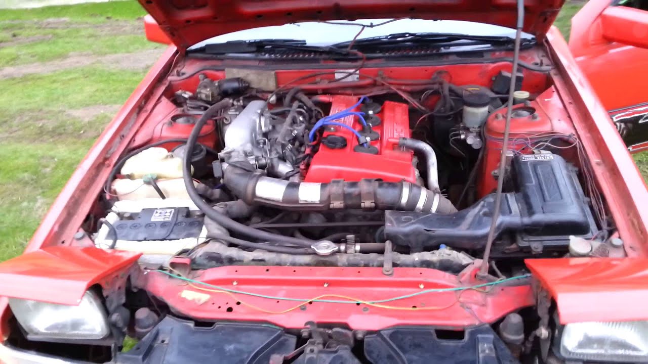 Nissan Silvia S12 working engine - YouTube