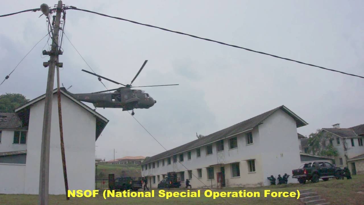 Malaysia NSOF (National Special Operations Forces) Demonstration - YouTube