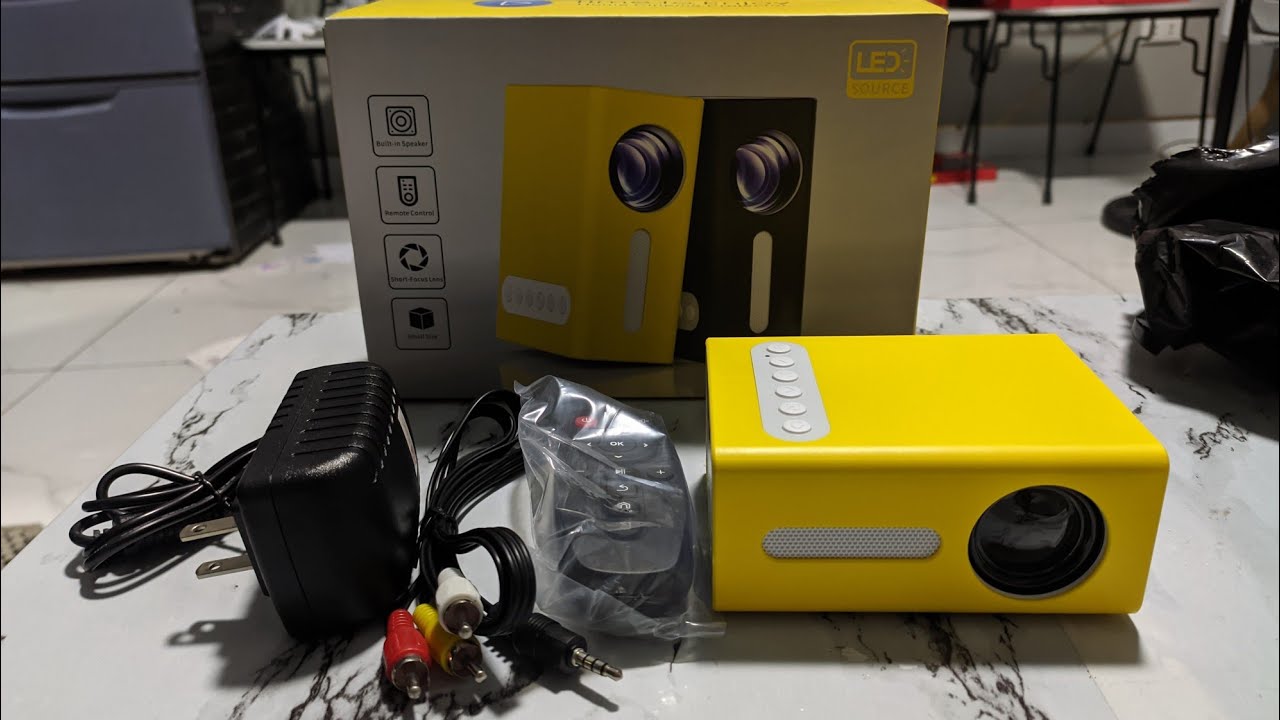 Unic t300 mini projector( review ) with link - YouTube