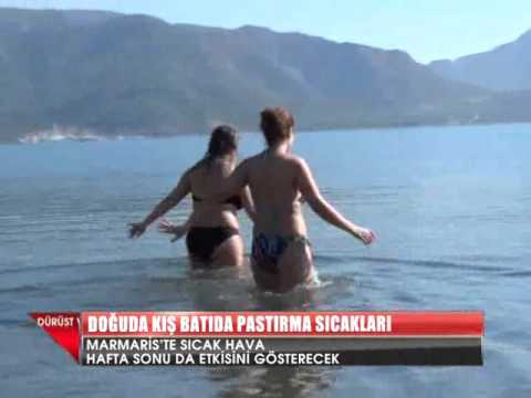 DOĞUDA KIŞ BATIDA PASTIRMA SICAKLARI