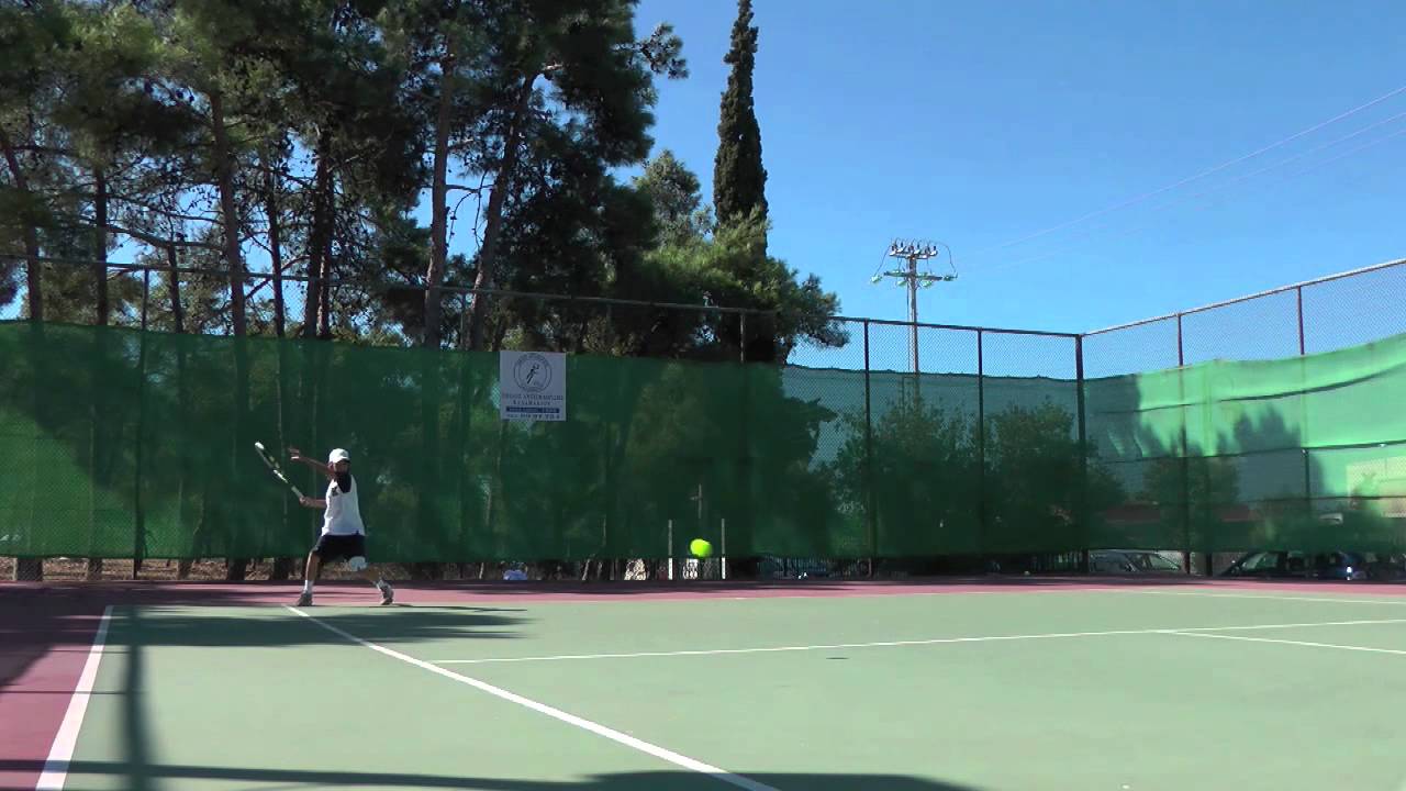 Top Junior Tennis Player - Yovan Lambros - Age 10 - Watch in HD! - YouTube