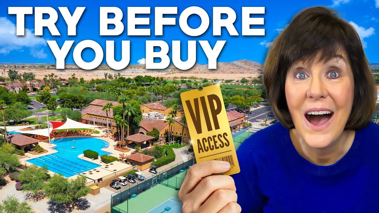 I Did The VIP Guest Stay at Robson Ranch 55+ Community - YouTube