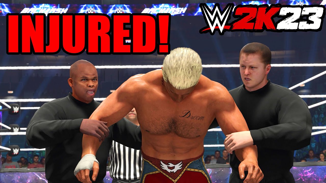 WWE 2K23: How To Get Injuries In WWE Universe Mode - YouTube