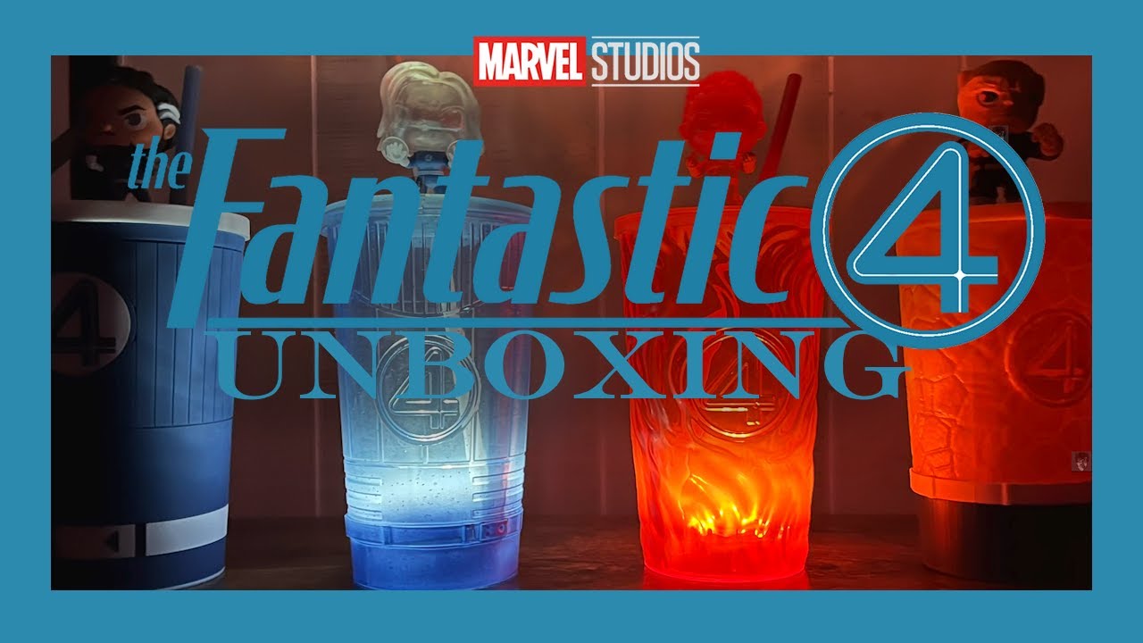 These AMC Fantastic Four Cups Are INSANE | Unboxing & Review - YouTube