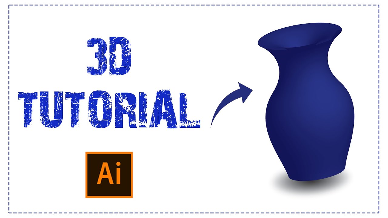 3D in Illustrator - YouTube