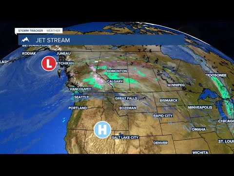 Mostly dry pattern through the weekend - YouTube