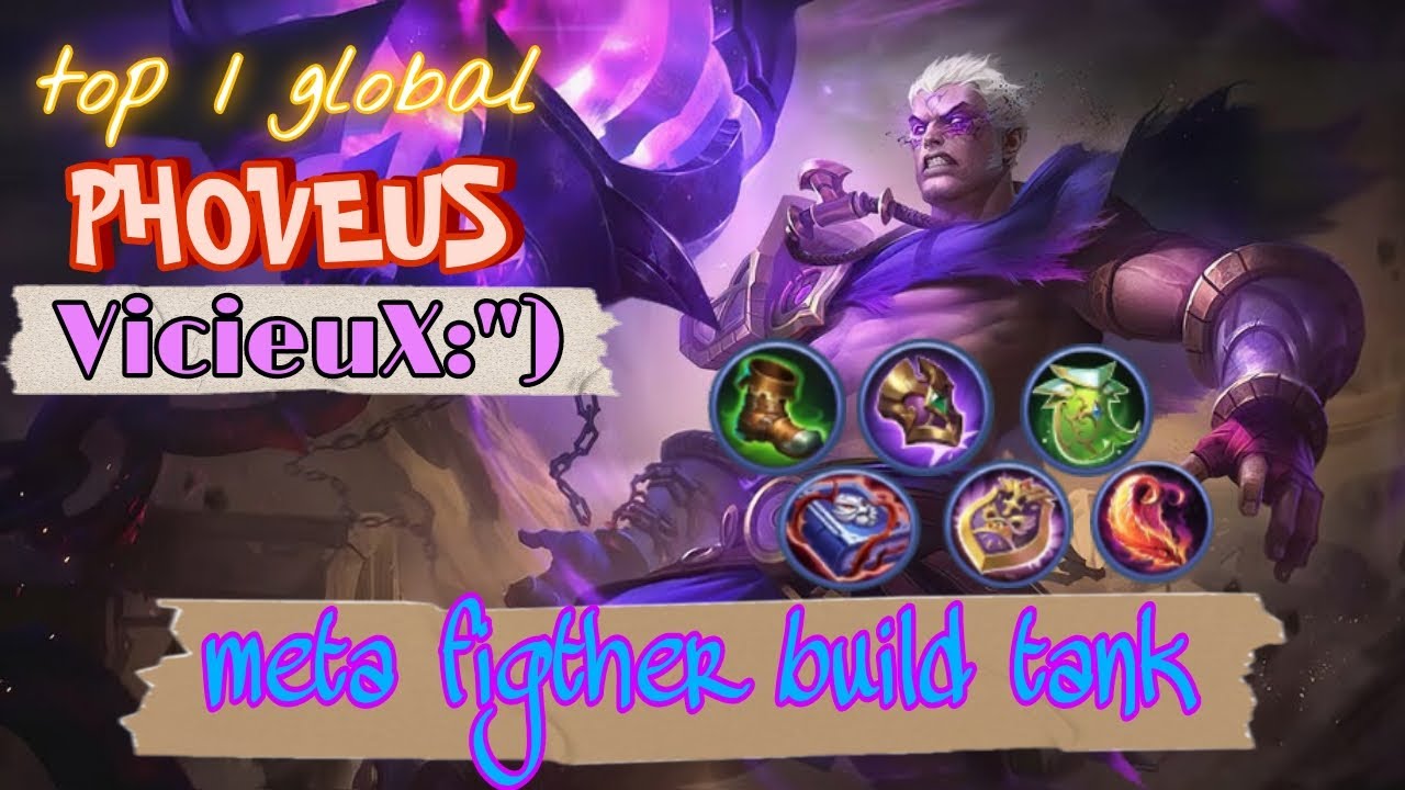 TOP GLOBAL PHOVEUS. GAMEPLAY TOP GLOBAL PHOVEUS. PHOVEUS BUILD TANK ...