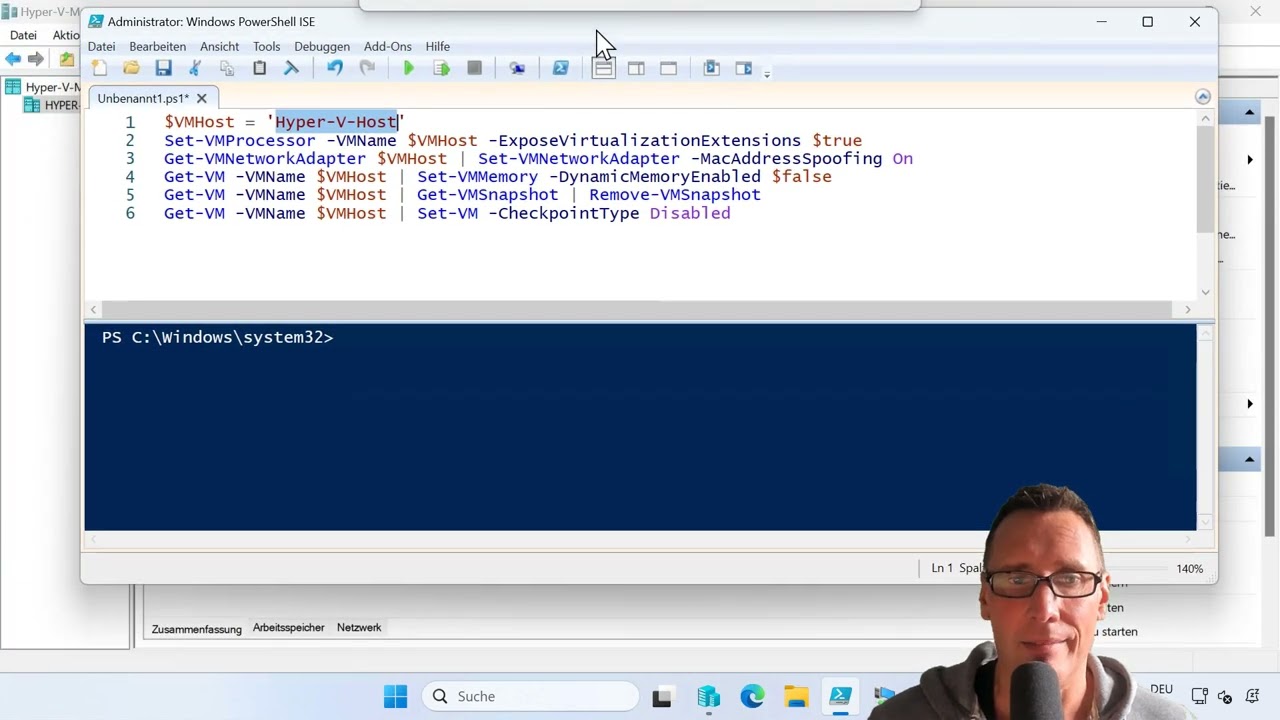 Hyper V Nested Virtualization Konfigurieren 8355