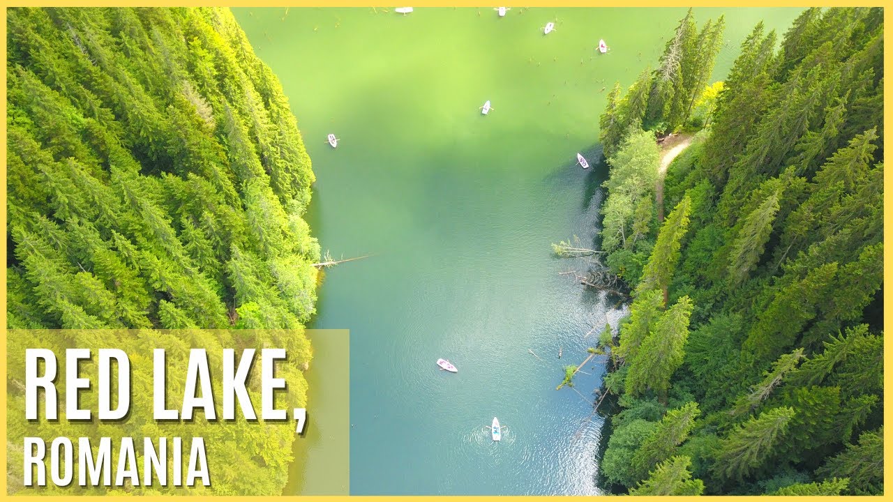Red Lake, Romania | Cinematic video by drone | Lacu Rosu 4K - YouTube