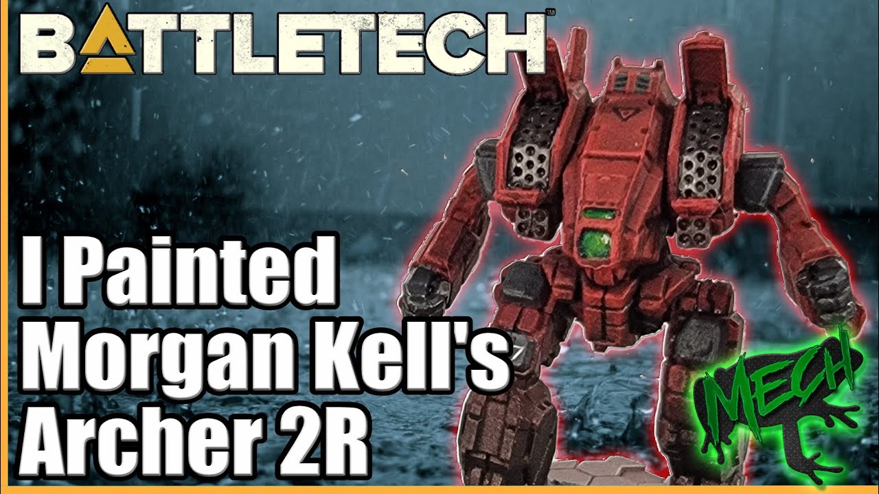 I Painted Morgan Kell's Archer 2R - YouTube