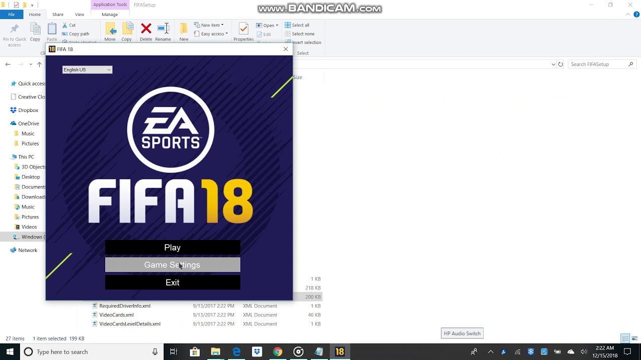 How to Play FIFA 18 on low end PC - YouTube