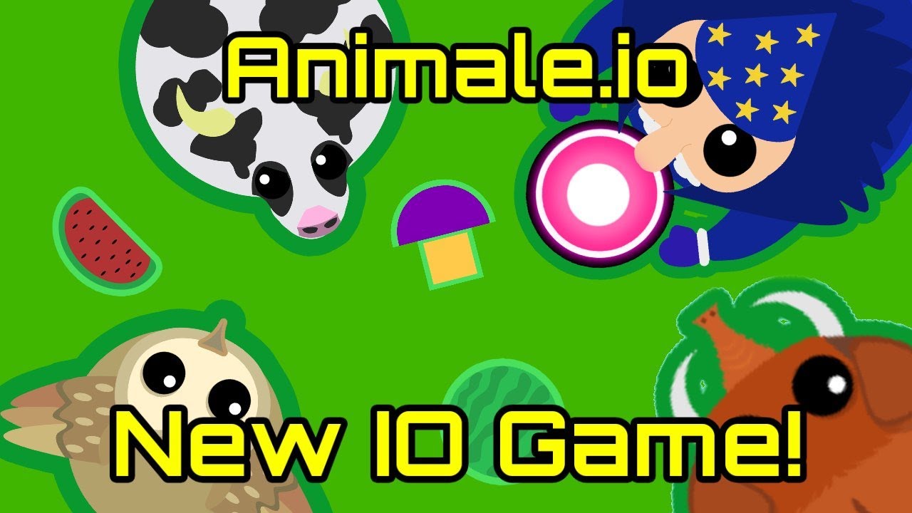 New IO Game! | Animale.io | Better Mope.io - YouTube