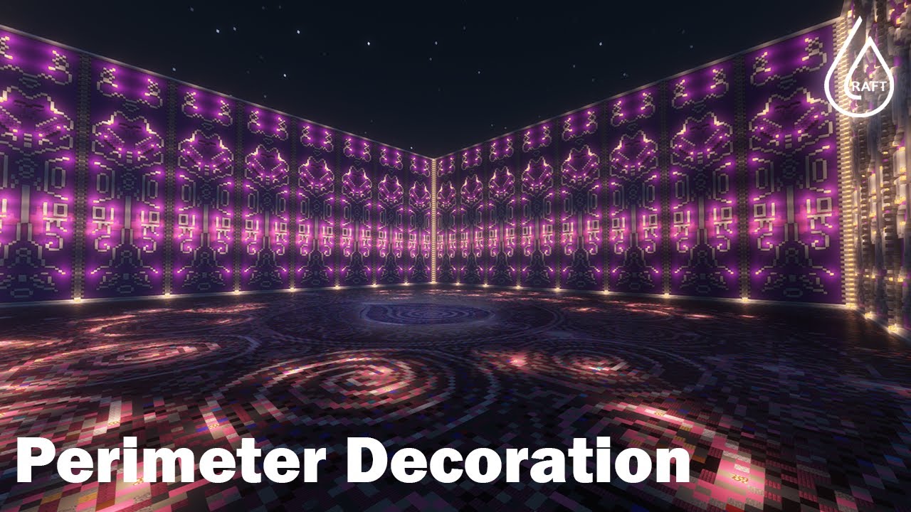 INSANE Dripstone Farm Perimeter Decoration | Minecraft - YouTube