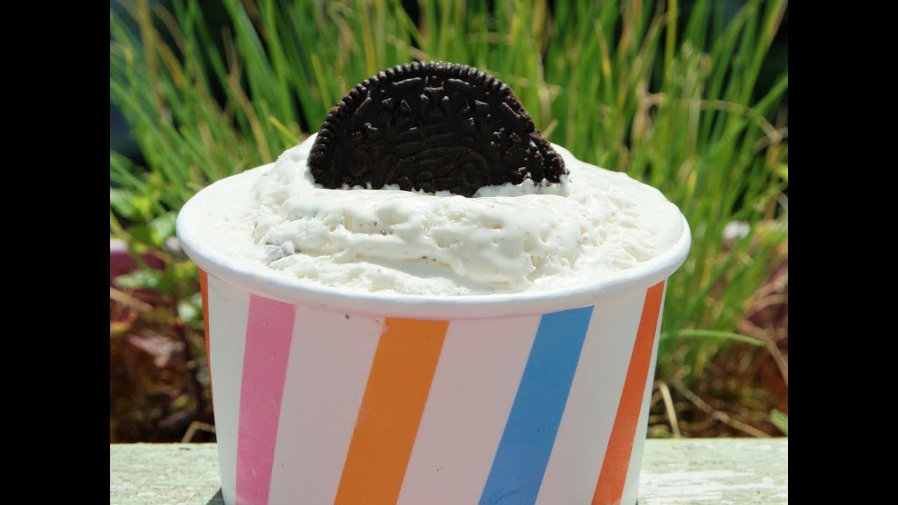 GLACE AUX OREO RECETTE SANS MACHINE - YouTube