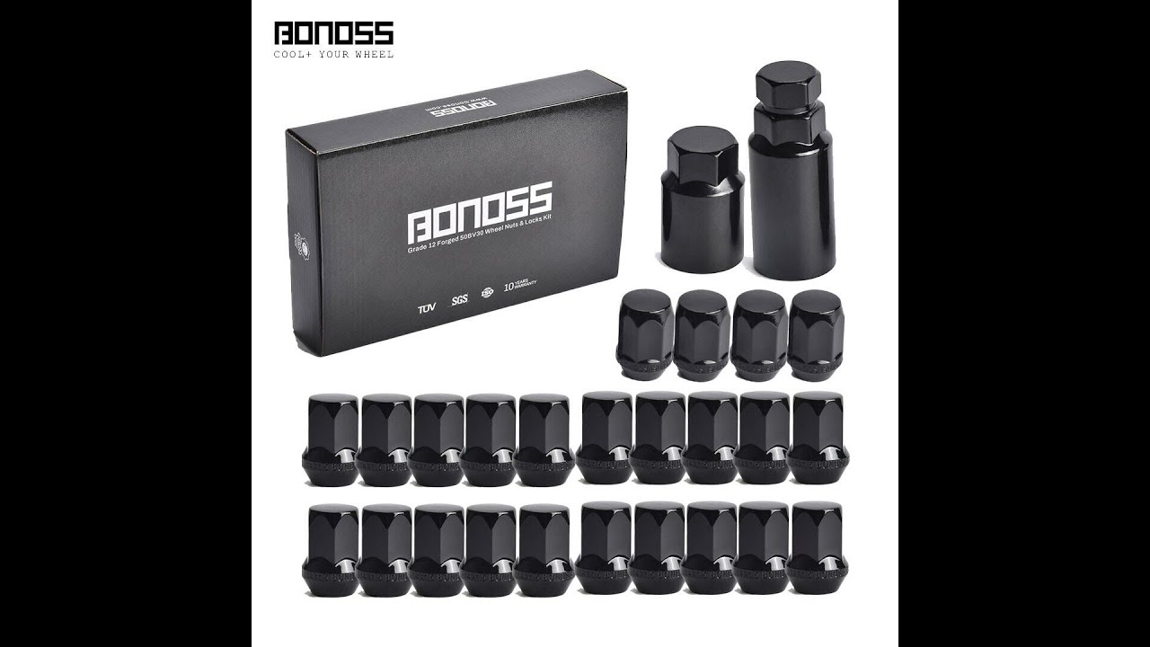 The Best wheel Lug Nuts BONOSS Forged ISO Grade 12 Steel Lug Nuts / and ...
