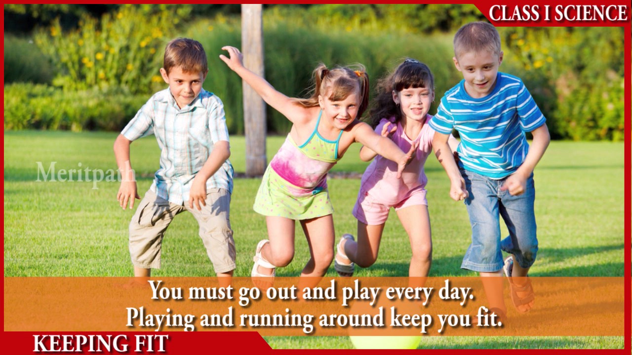 Class I CBSE Science Keeping Fit - YouTube