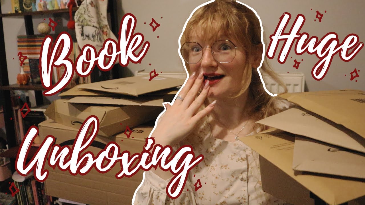 Huge Book Unboxing ~ Book Haul - YouTube