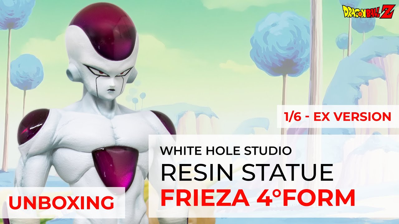 Frieza 4 form White Hole Studio unboxing review 4K - 1/6 EX Version ...