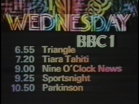 Wednesday 7th January 1981 BBC1 - YouTube