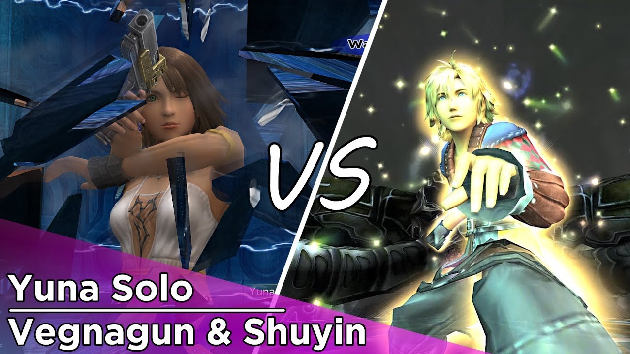 FINAL BOSS! Final Fantasy X-2 HD Remaster - Yuna Solo 41 - Vegnagun and ...