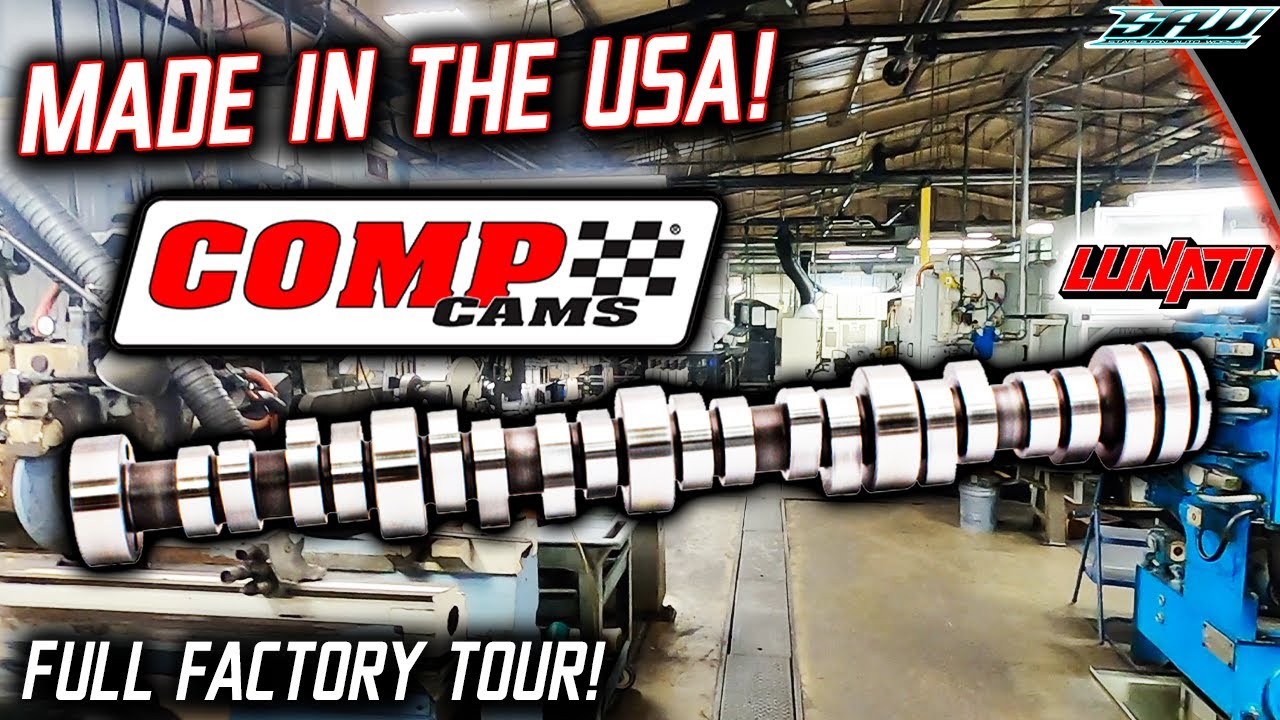 Comp Cams Factory Tour: How Does a Performance Camshaft Get Made? - YouTube