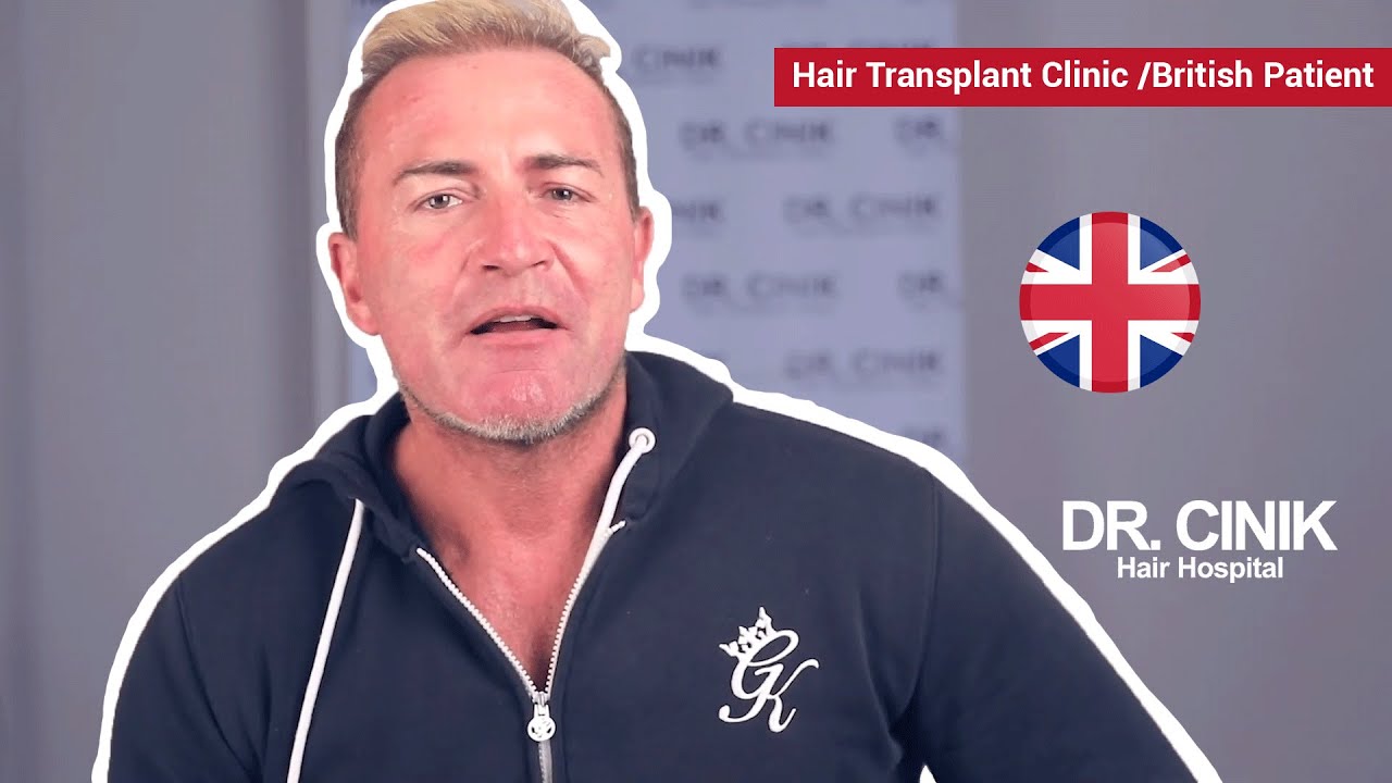 Dr. Cinik Hair Transplant Clinic /British Patient | Hair Transplant ...