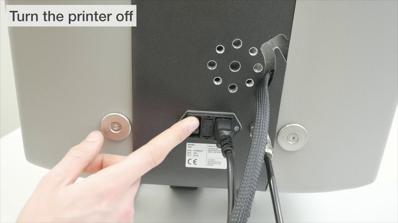 How to Change the Printhead and Roller on an EvoLabel Printer - YouTube