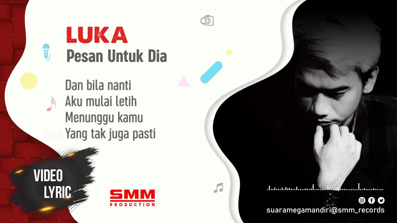 Luka - Pesan Untuk Dia (OFFICIAL LYRIC) - YouTube