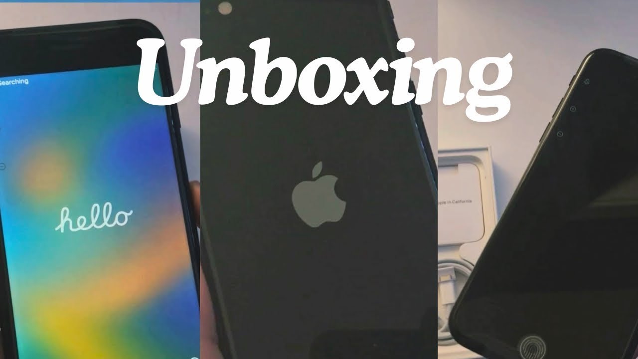IPhone SE 3 GEN Unboxing + Accessories (with timestamps) - YouTube
