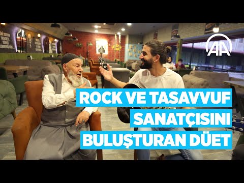 80 yaşındaki tasavvuf müziği sanatçısıyla 28 yaşındaki rock sanatçısının düeti beğeni topladı